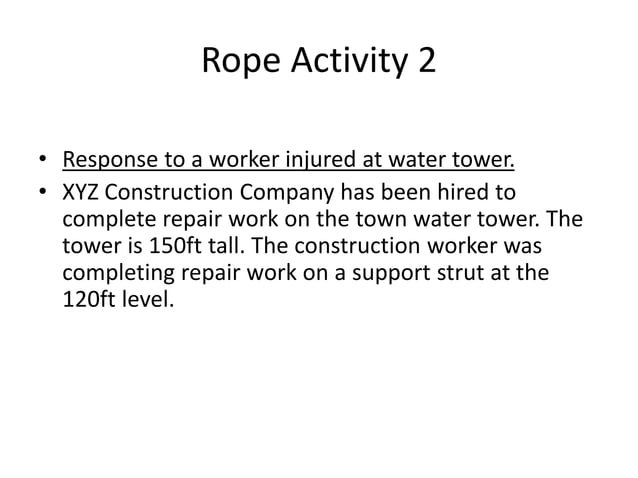 Rope.ppt | First Aid | Injuries