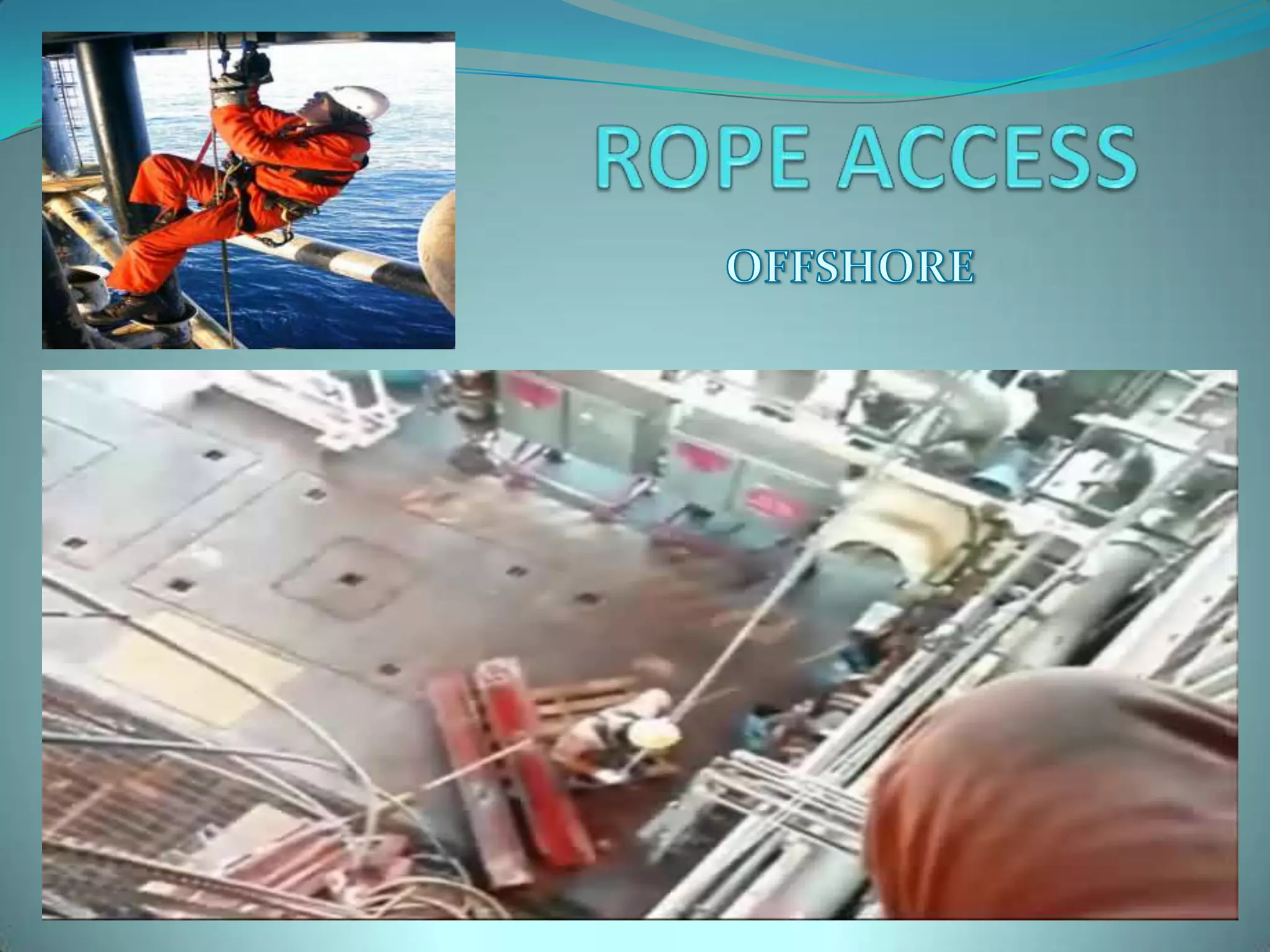 Rope access | PPTX