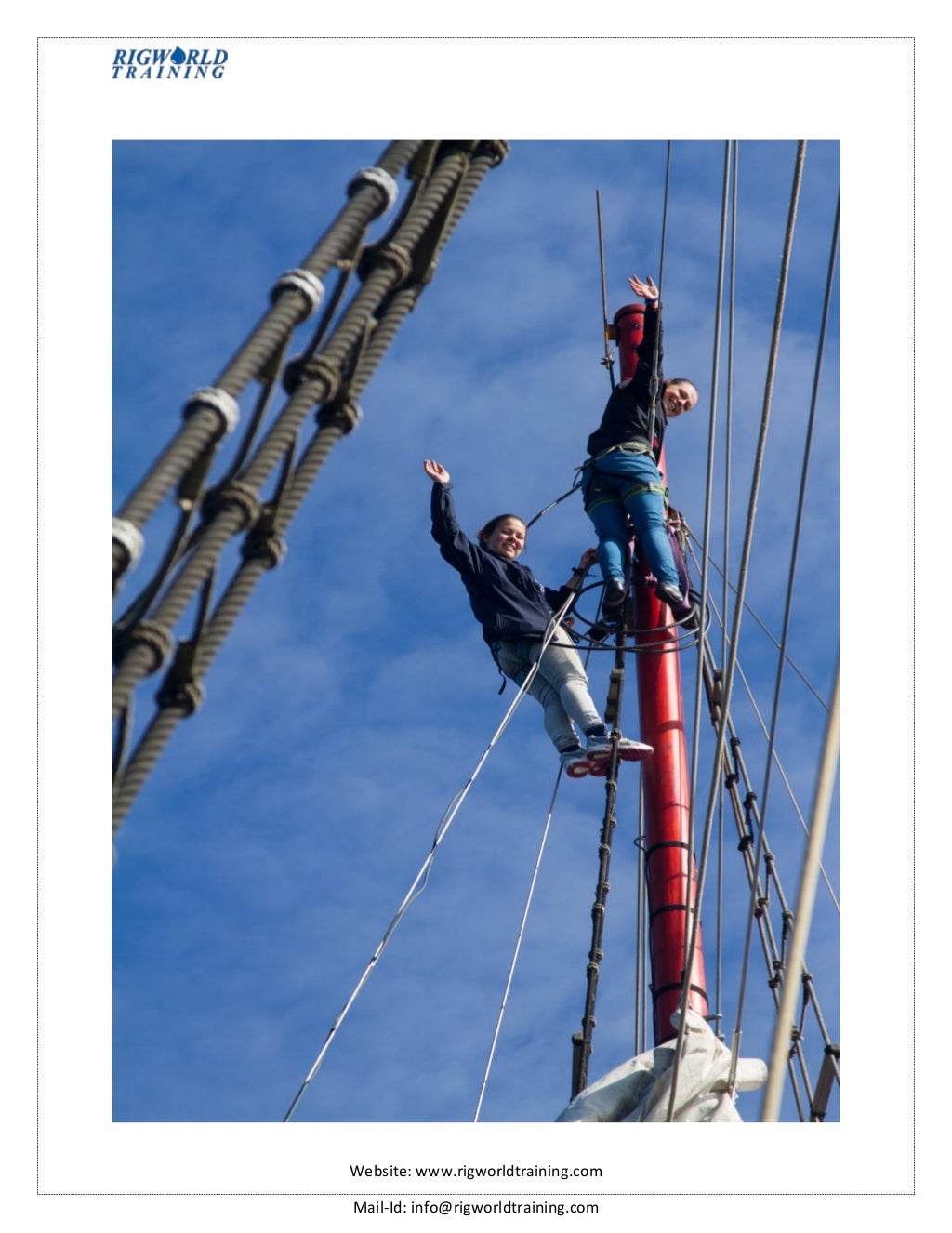 Rope Access Training and Certification by RigWorld Training Center