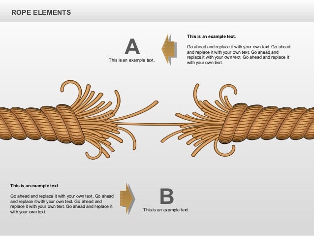 Rope Diagrams for PowerPoint by PoweredTemplate.com