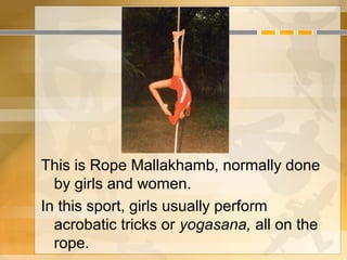 Rope mallakhamb | PPT