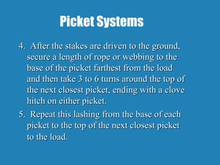 Rope rescue set up | PPS