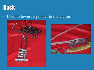 Rope rescue set up | PPS