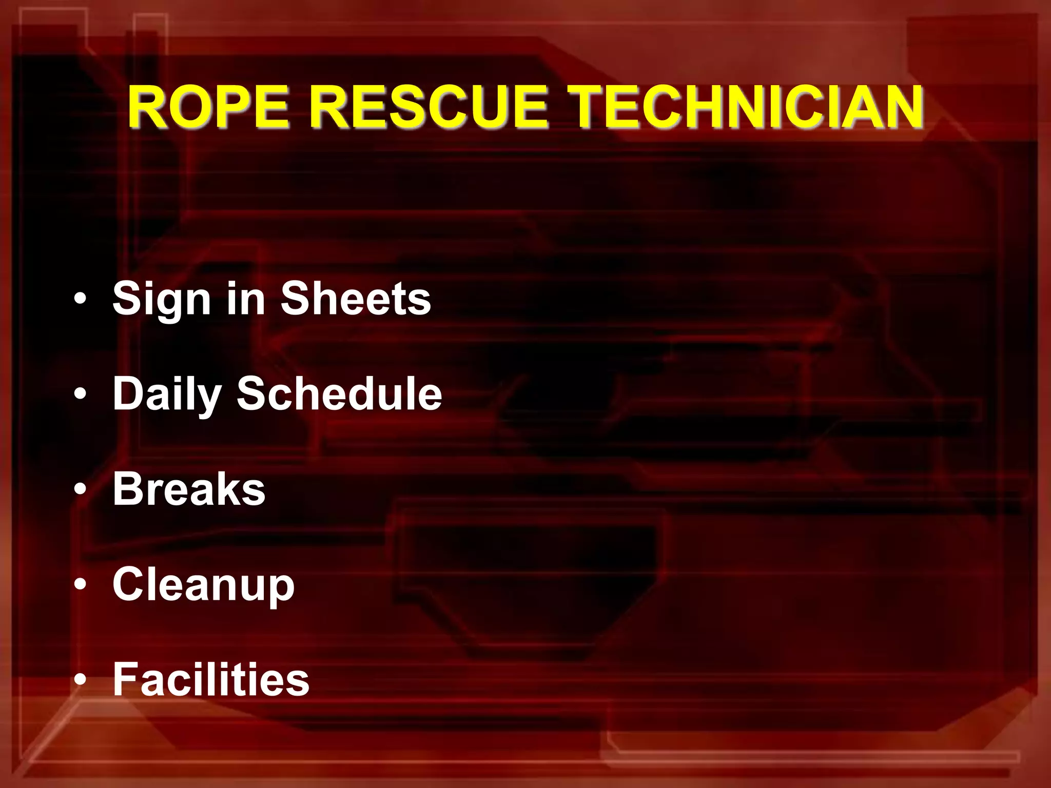 RopeRescueTechnicianPowerPoint.ppt