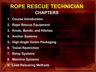 RopeRescueTechnicianPowerPoint.ppt