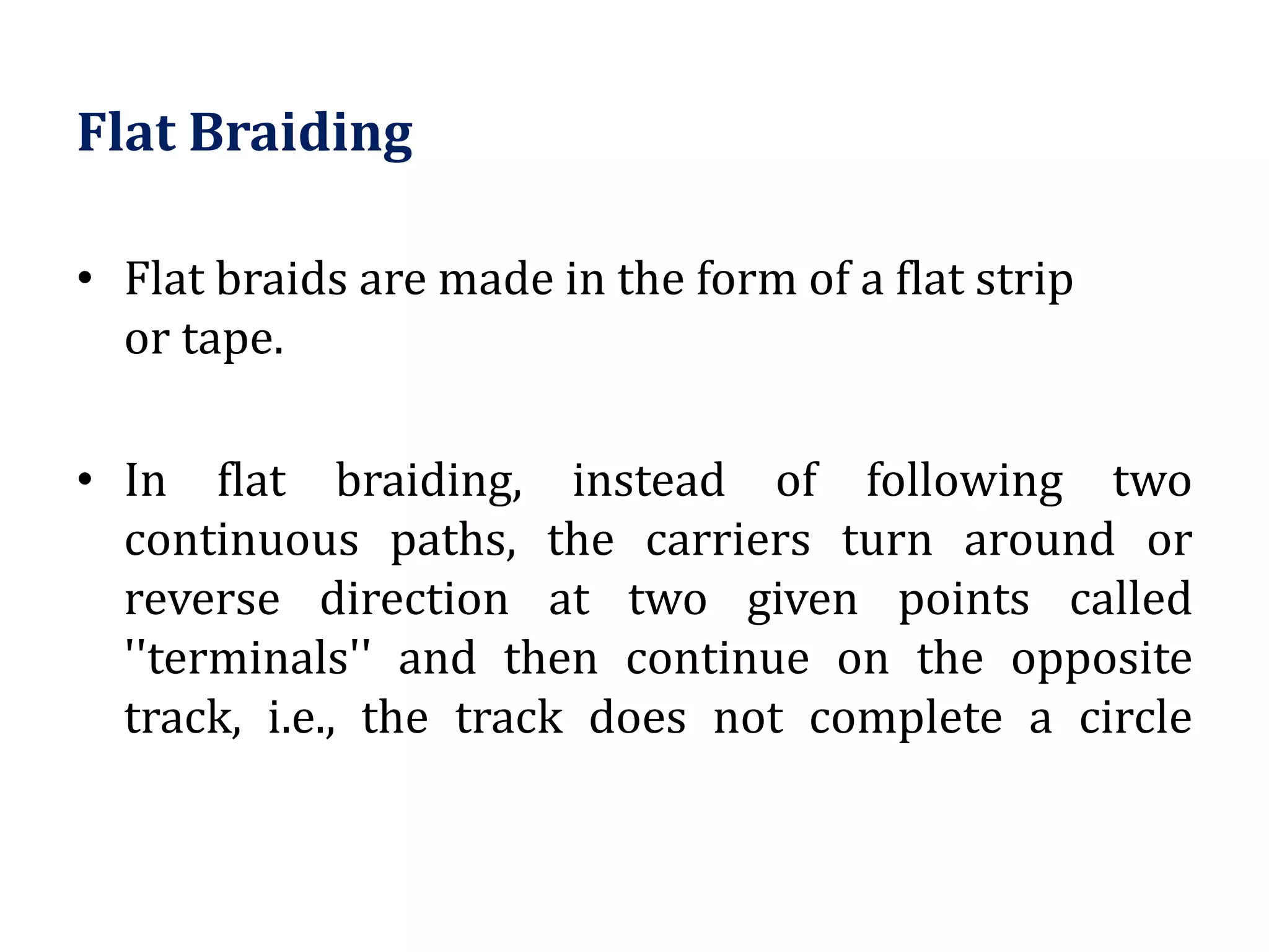 ROPES, BRAIDS & NARROW FABRICS.pptx