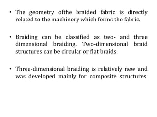 ROPES, BRAIDS & NARROW FABRICS.pptx