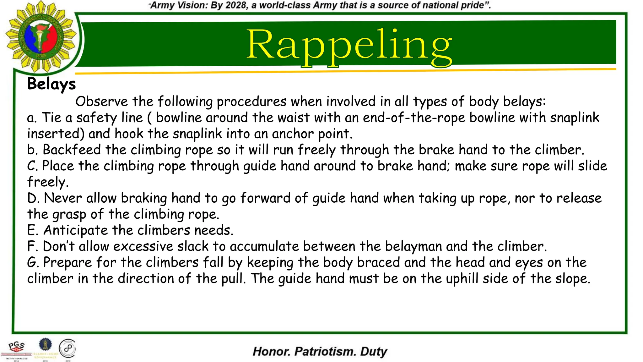 Rope Techniques for survival using available resources | PPTX