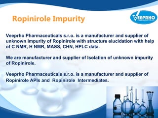 Ropinirole impurity | PPT