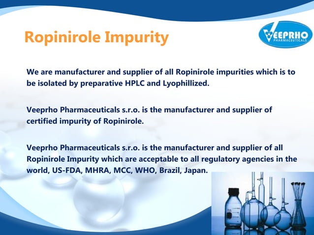 Ropinirole impurity | PPT