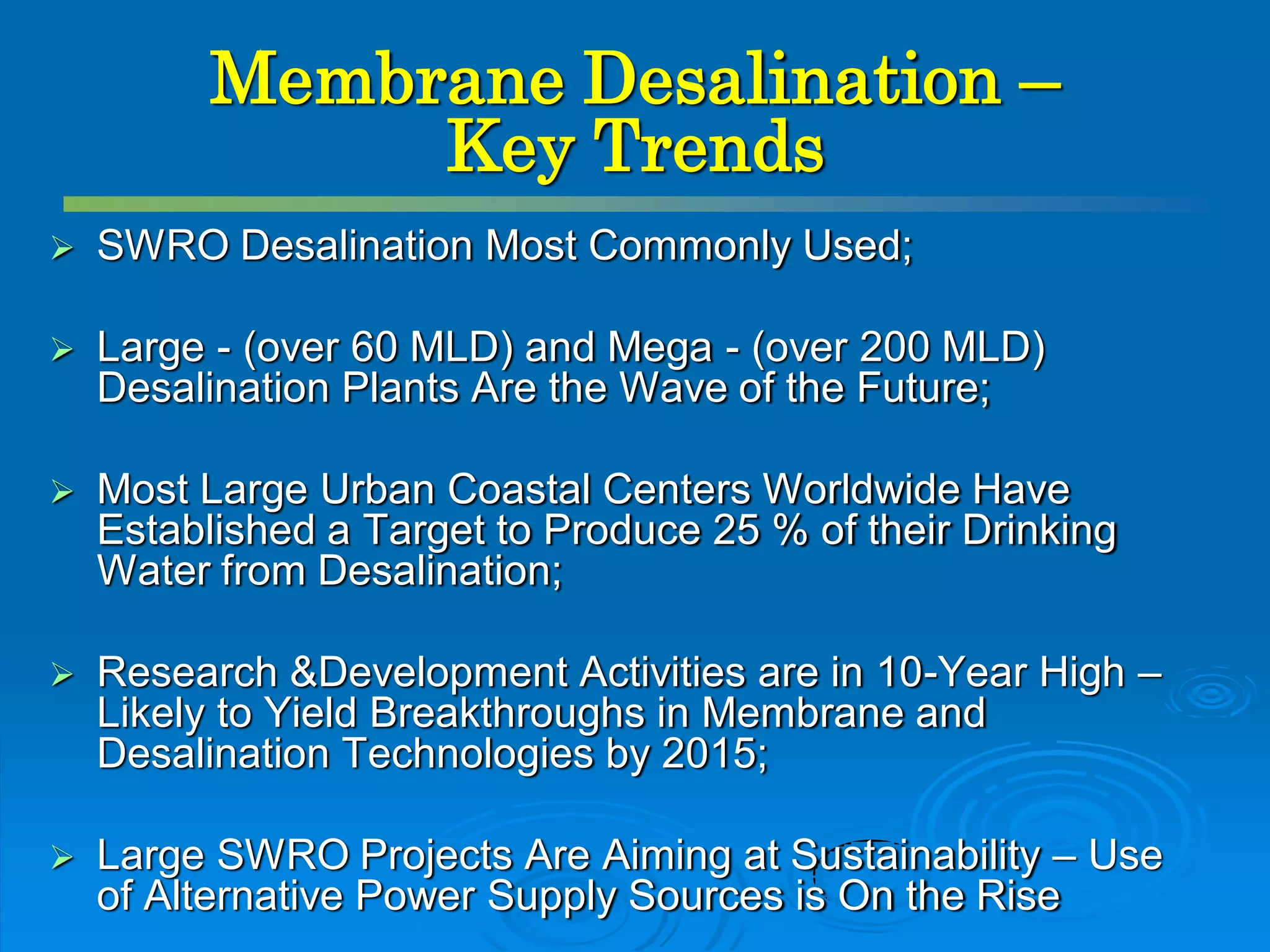 Desalination Overview and 24 MLD Jaffna SWRO Project May, 2015 - Water ...