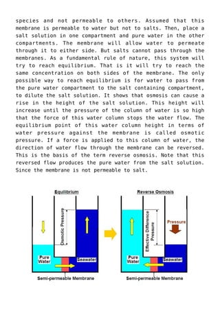 Ro plant working | PDF