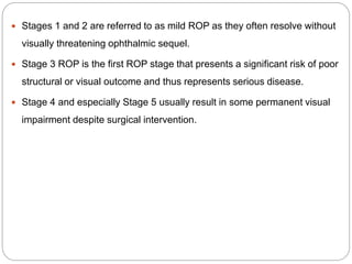 retinopathy of prematurity | PPTX