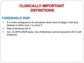 retinopathy of prematurity | PPTX