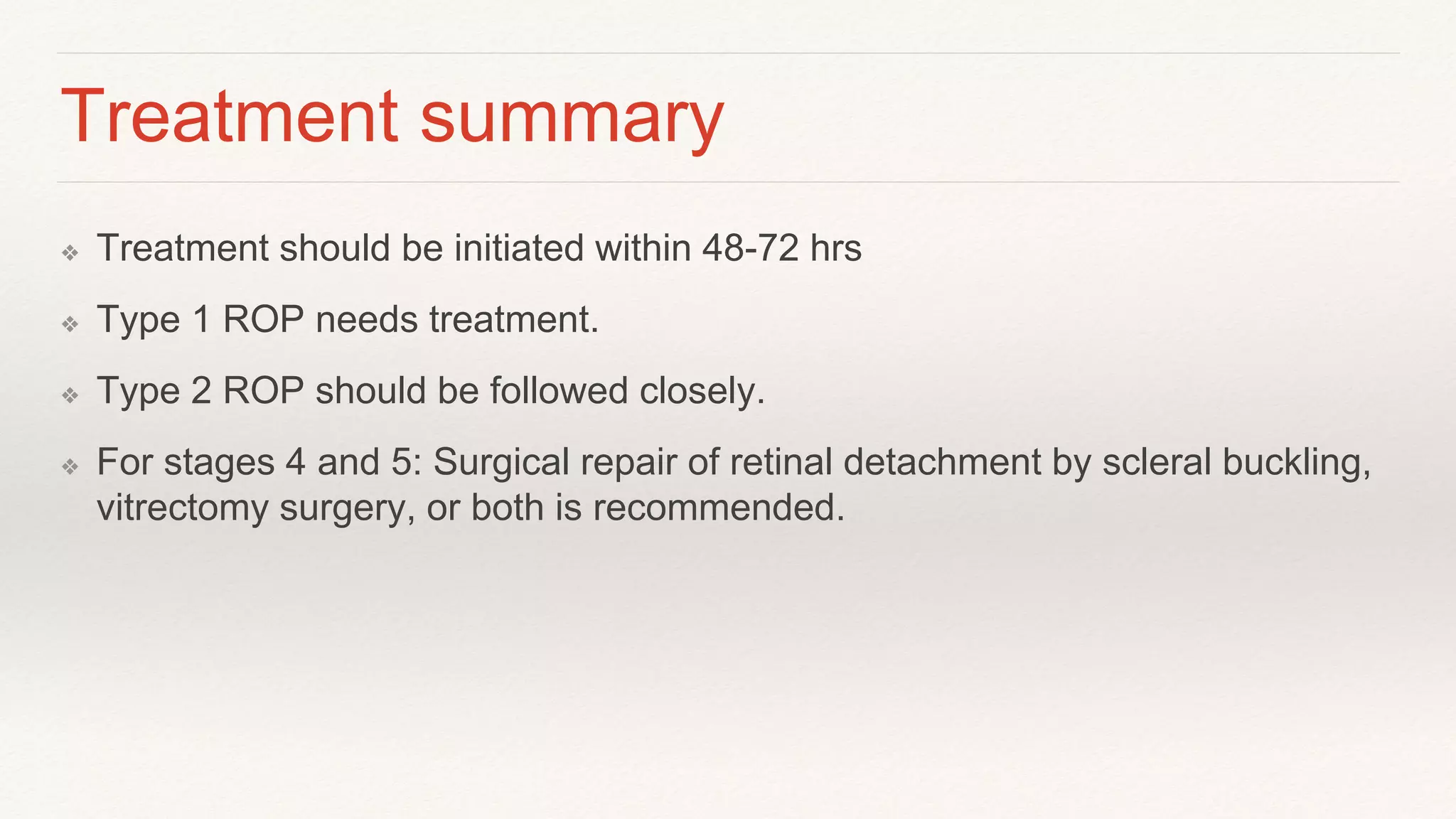 Retinopathy of Prematurity | PPTX