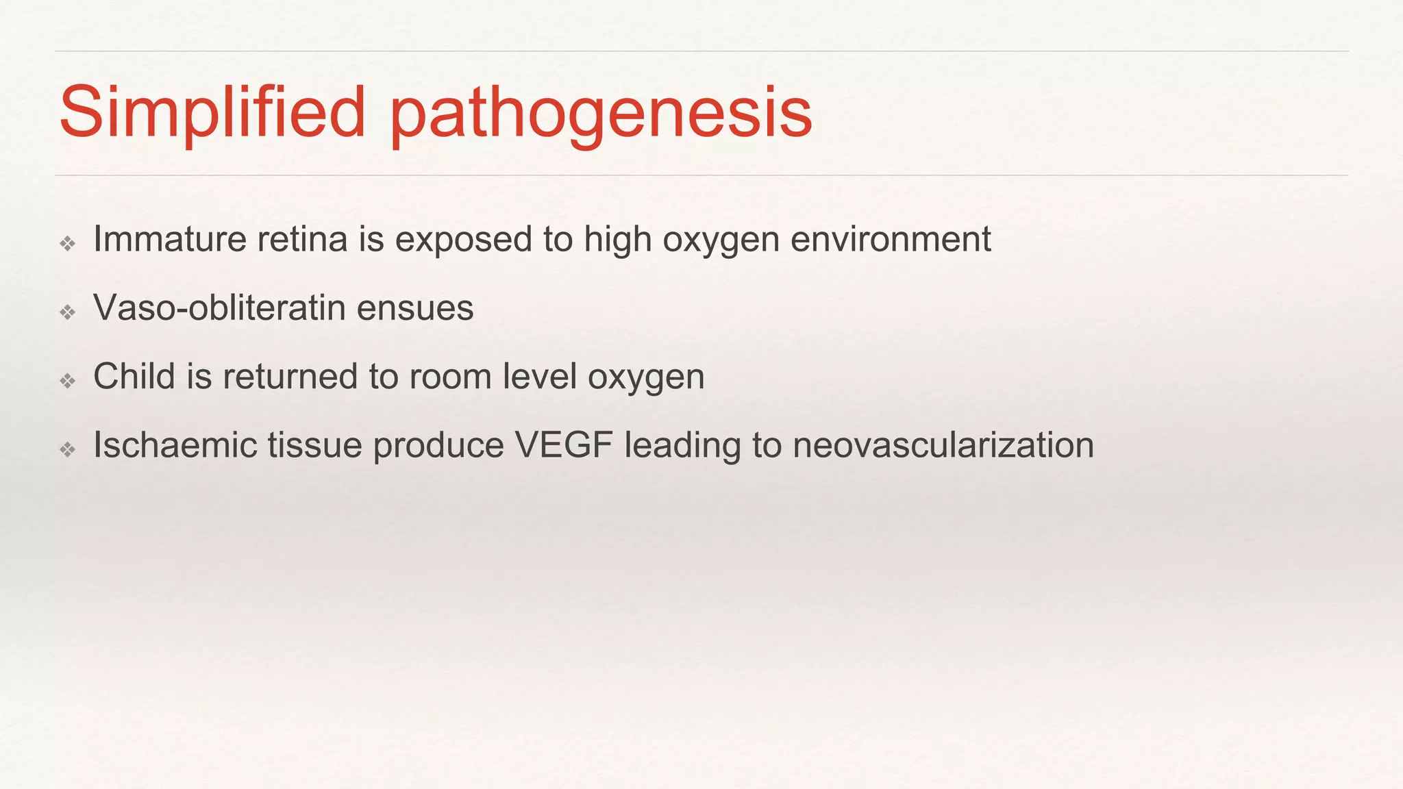 Retinopathy of Prematurity | PPTX