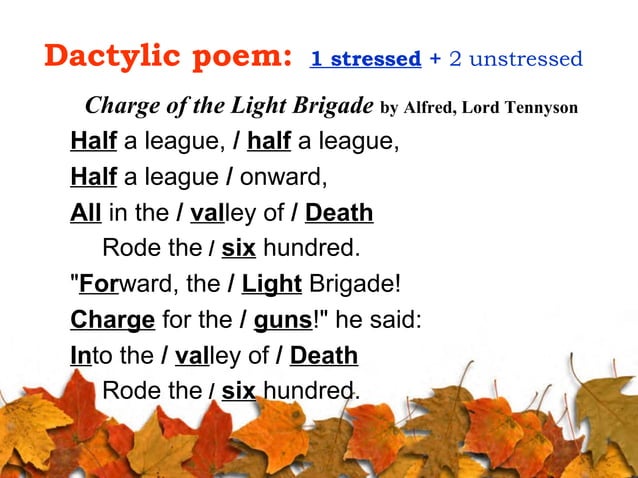Meter in Poetry | PPT