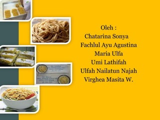 Riset dan Optimasi Proses | PPT