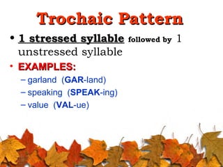 Rhythm in Poetry | PPT