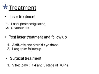 Retinopathy of Primaturity | PPT