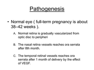 Retinopathy of Primaturity | PPT