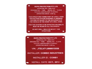 Landcruiser Rollover Protection System | PPT