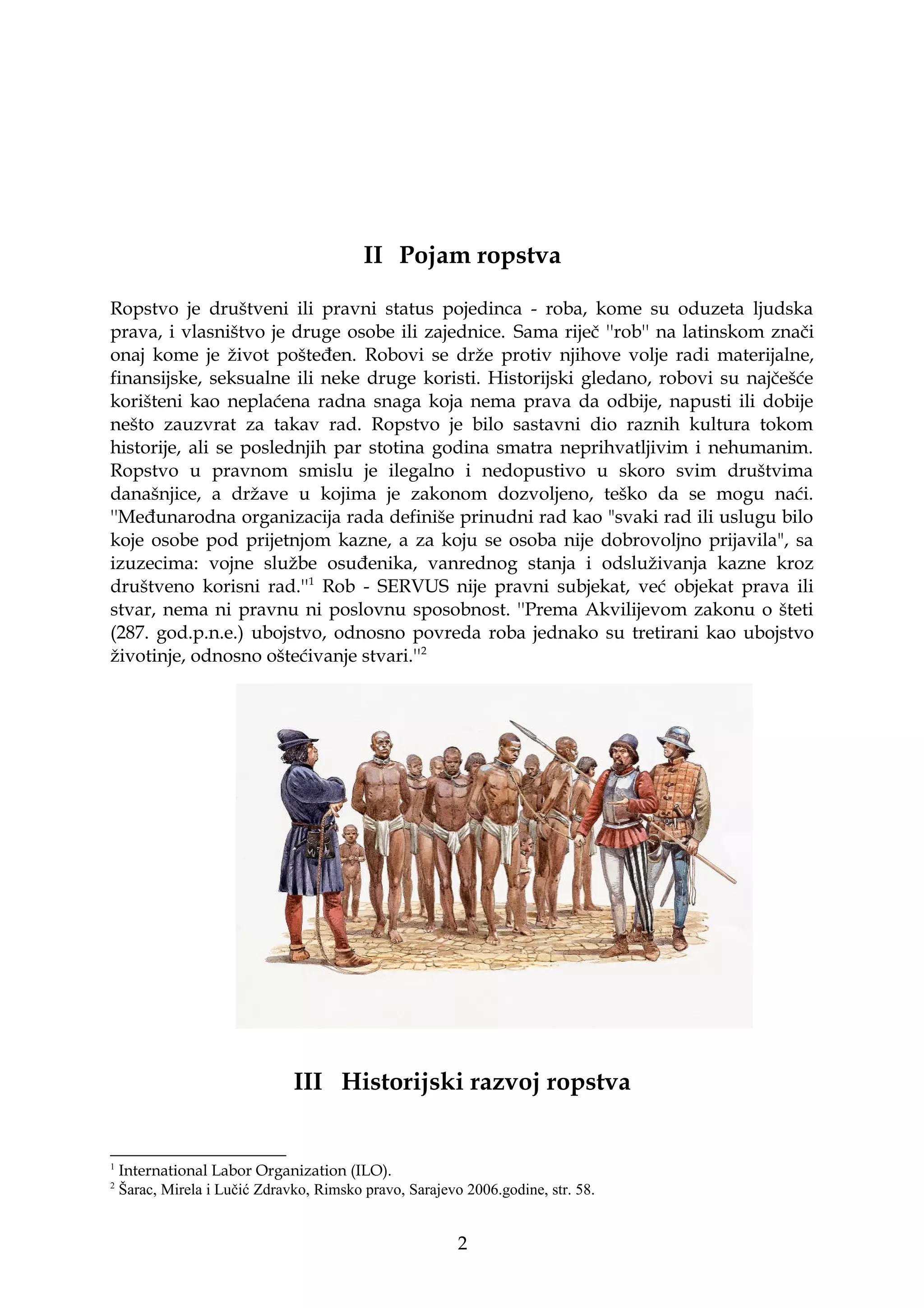 Ropstvo rimsko pravo ij | DOC