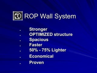 ROP SYSTEM WALL | PPSX