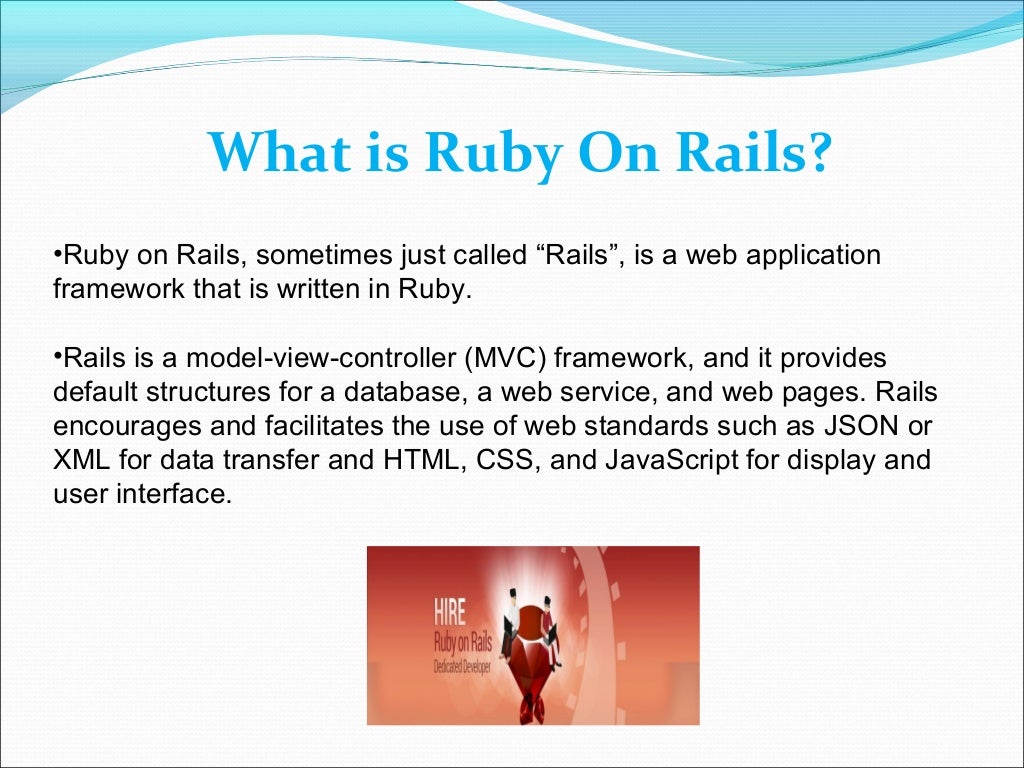 Hire Ruby On Rails Developer