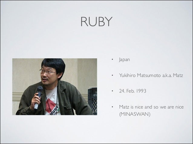 Why use Ruby and Rails? Why use Ruby and Rails?