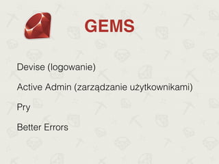 Ruby on Rails. Aplikacje webowe | PDF