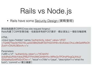 RoR vs-nodejs-by-jcskyting | PDF | Web Development | Internet
