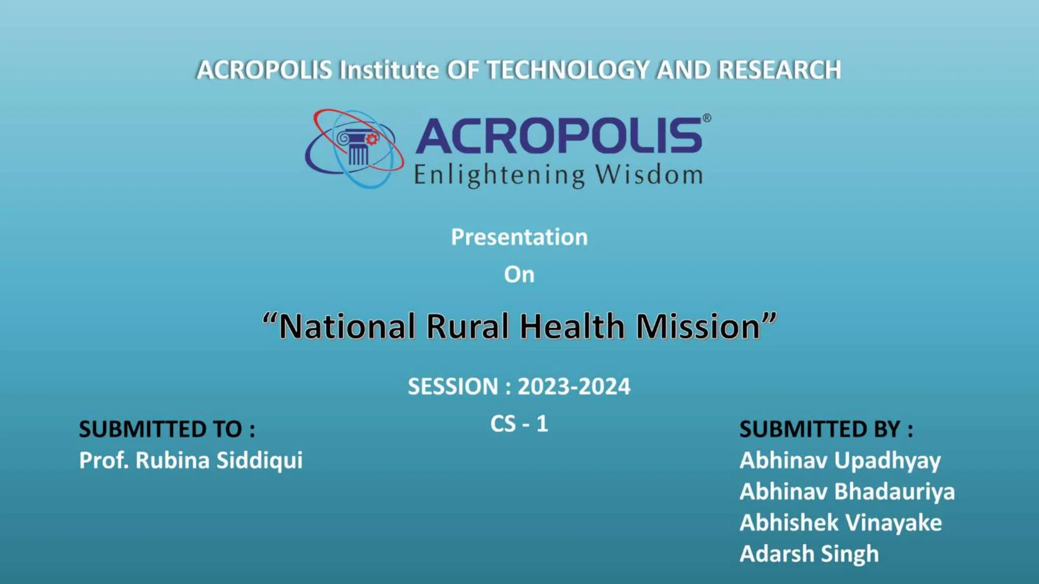 ROR {11, 12, 13, 15} NATIONAL RURAL HEALTH MISSION (NRHM).pptx