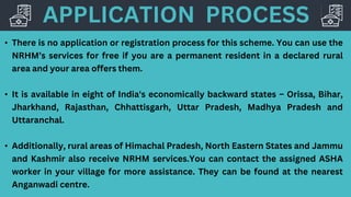 ROR {11, 12, 13, 15} NATIONAL RURAL HEALTH MISSION (NRHM).pptx