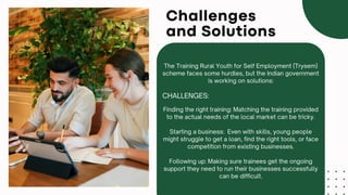 TRYSEM scheme ppt government scheme .pdf