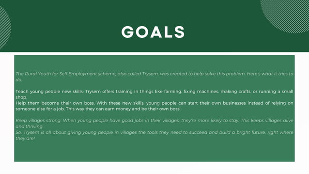 TRYSEM scheme ppt government scheme .pdf | Small and Medium-sized ...