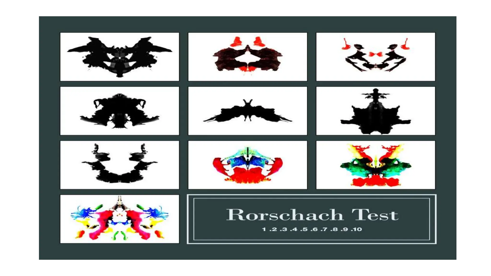 Rorschach Inkblot Test as a projective technique | PPTX | Mental Health ...