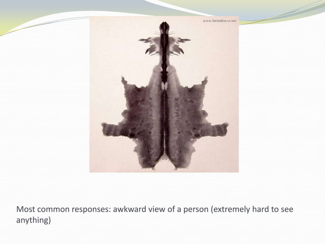 Rorschach test | PPTX
