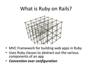Intro to Ruby on Rails | PPT