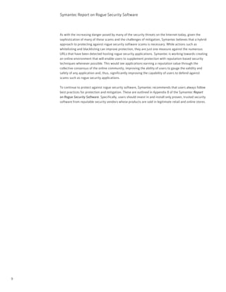 Report on Rogue Security Software: a summary | PDF