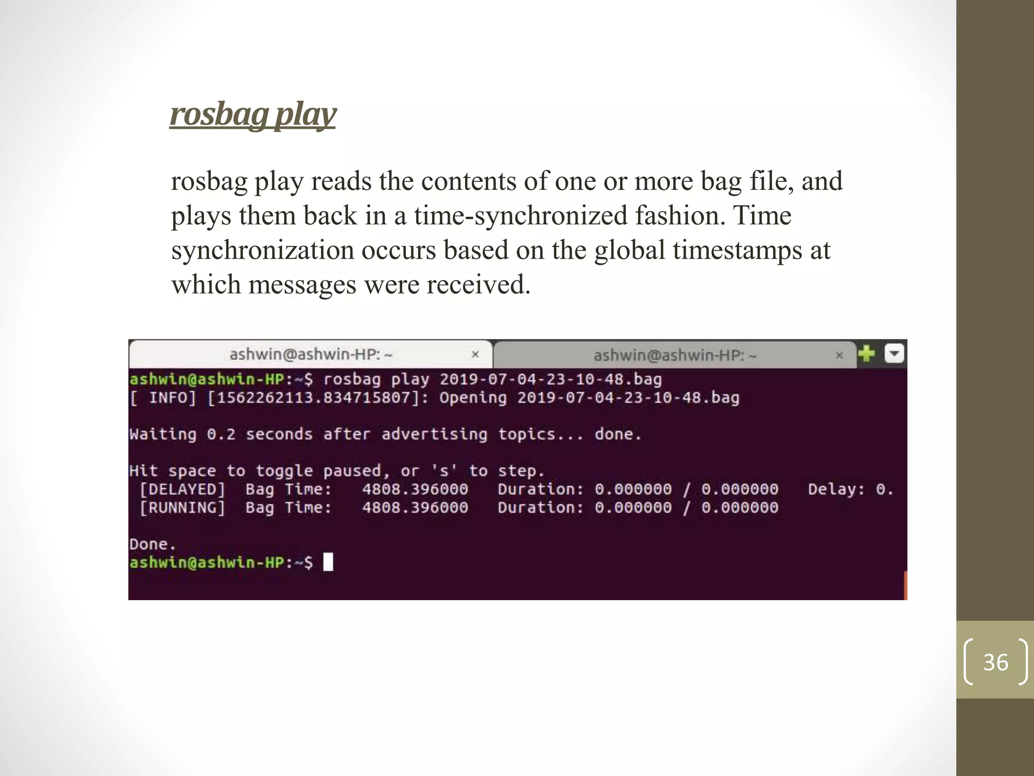 Guide to ROS tools | PPTX | Operating Systems | Computer Software and ...