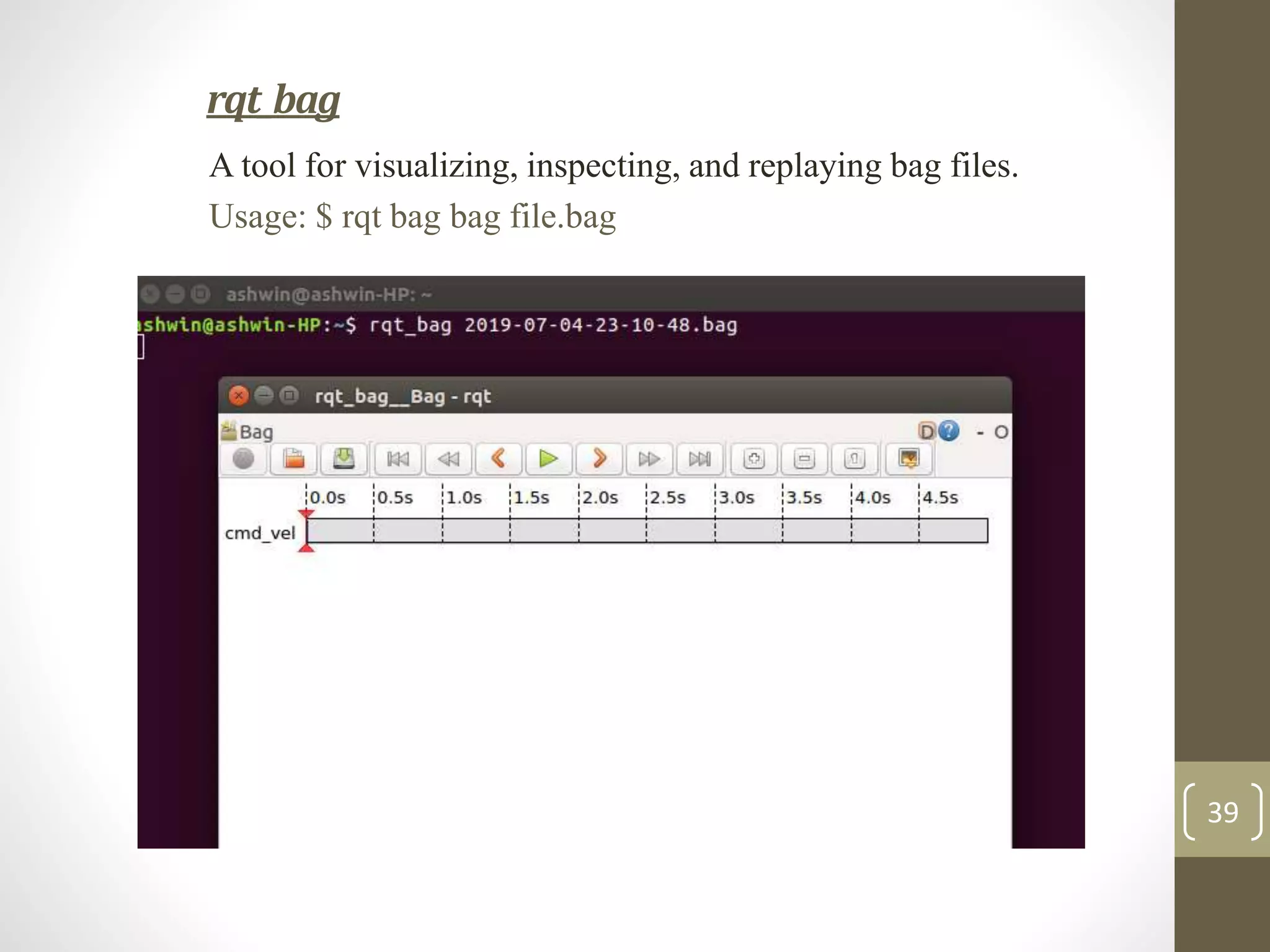 Guide to ROS tools | PPTX | Operating Systems | Computer Software and Applications