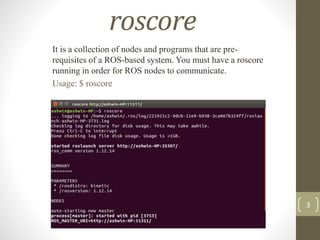 Guide to ROS tools | PPTX