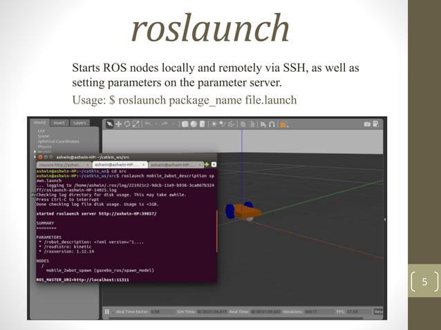Guide to ROS tools | PPTX | Operating Systems | Computer Software and ...