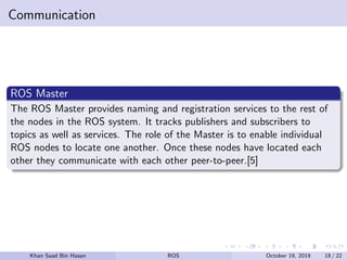 Robotics and ROS | PDF