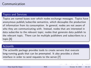 Robotics and ROS | PDF