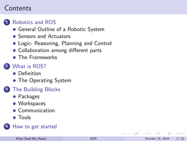 Robotics and ROS | PDF