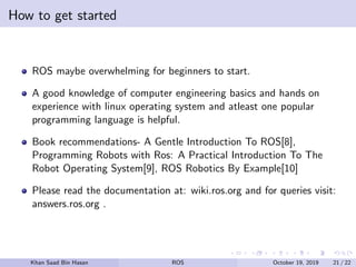 Robotics and ROS | PDF