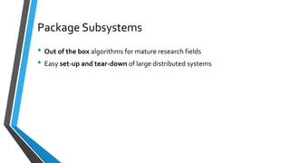 ROS - an open-source Robot Operating System | PPTX