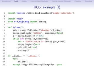 The Robot Operating System ecosystem and Python | PDF | Operating ...